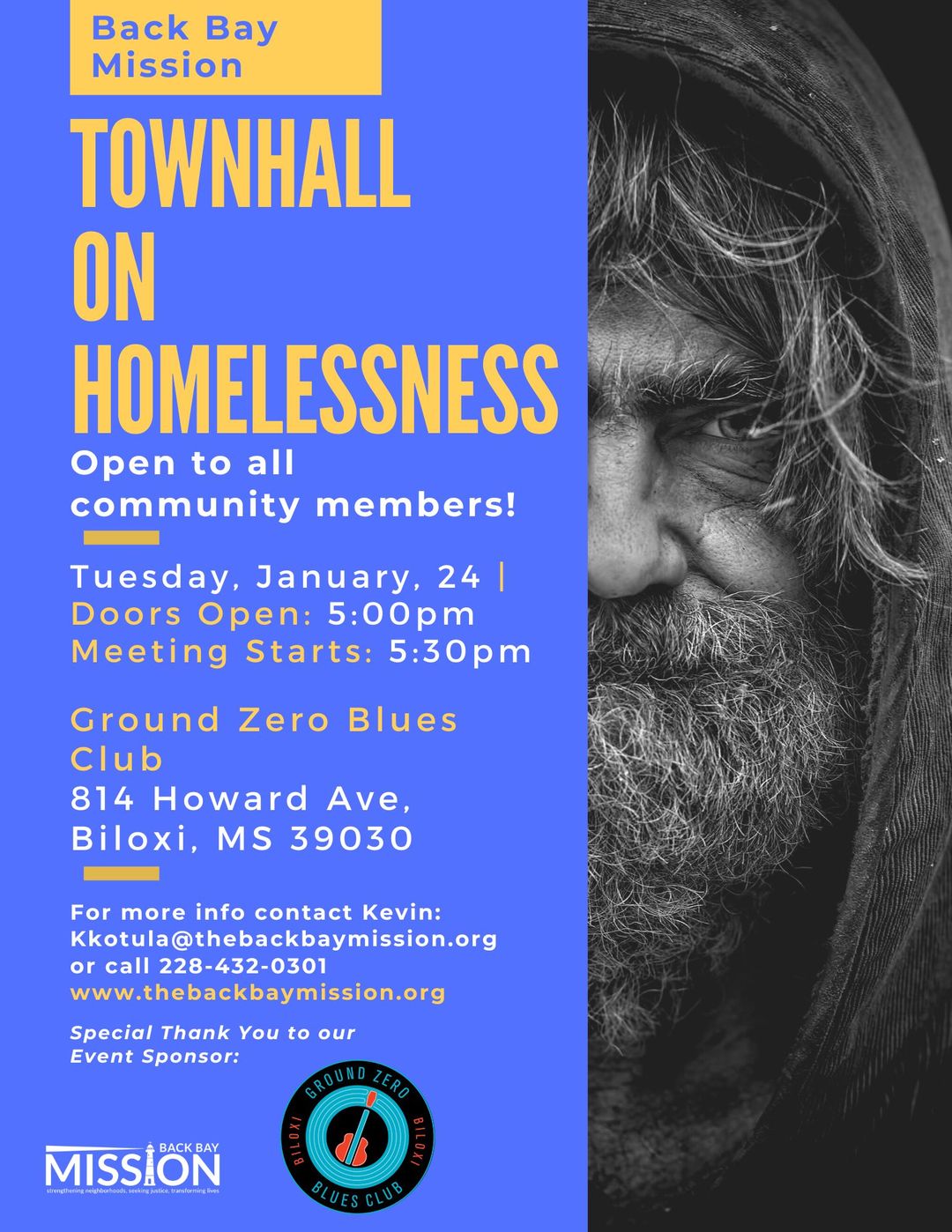 Town Hall meeting on homelessness | Open Doors Homeless Coalition